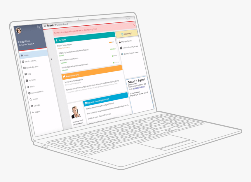 Ivanti Ticketing System, HD Png Download , Transparent Png Image - PNGitem