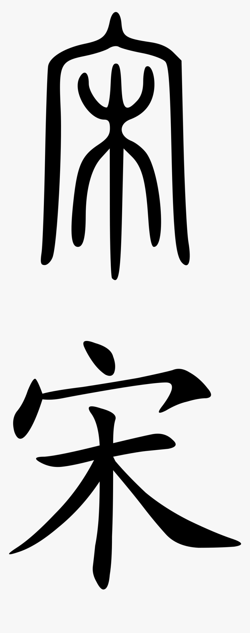 Song Last Name Chinese, HD Png Download , Transparent Png Image - PNGitem