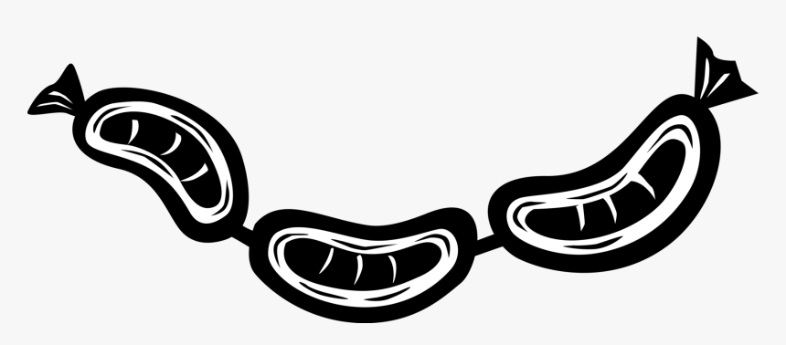 Vector Illustration Of Link Sausage Food Made From, HD Png Download ...