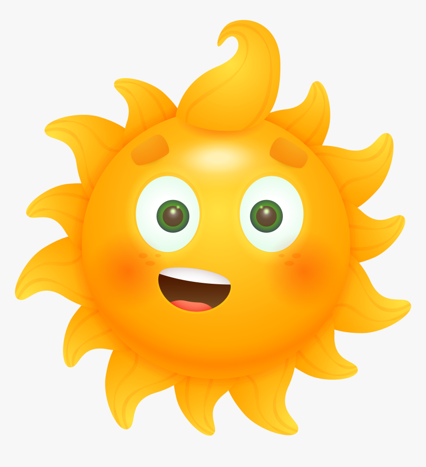 Sun Cartoon, HD Png Download , Transparent Png Image - PNGitem