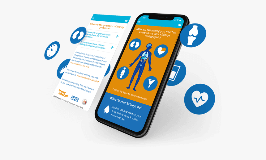 Smartphone Screen Showing Different Sections Of The - Mobile Phone, HD ...