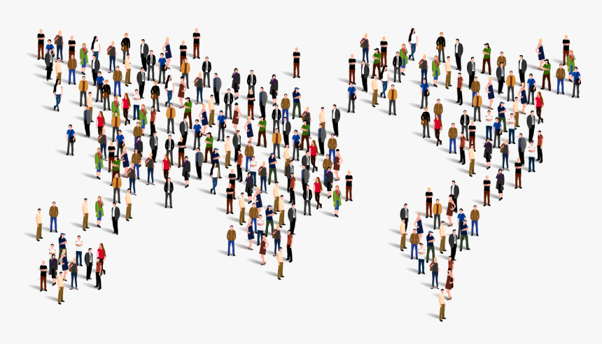 Crowd Of People Png - Crowd Of People Top View Png, Transparent Png ...