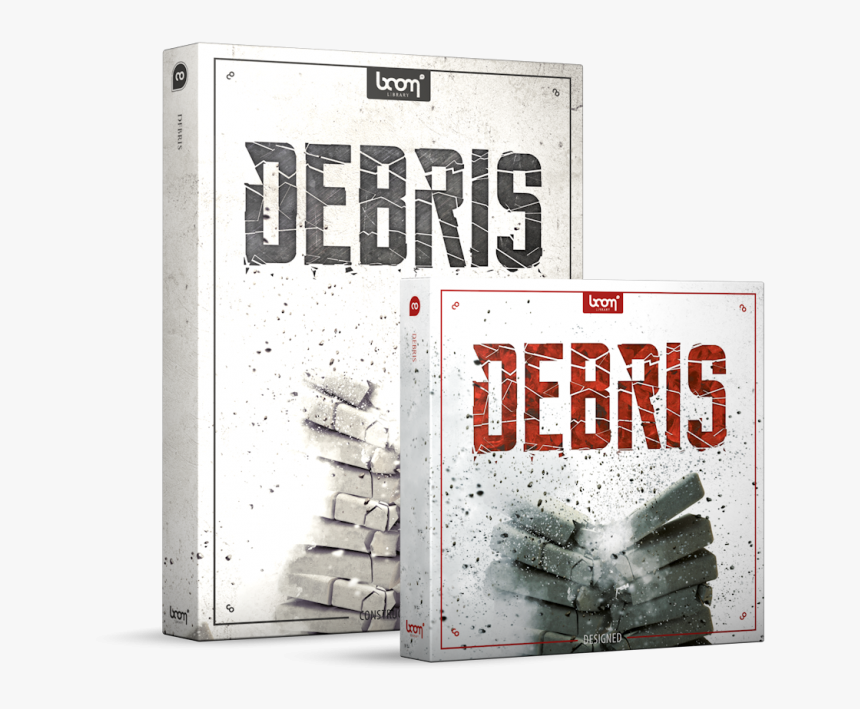 Debris Sound Effects Library Product Box - Book Cover, HD Png Download , Transparent Png Image ...