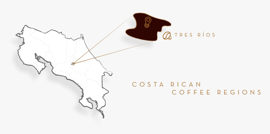Blank Map Of Costa Rica, HD Png Download , Transparent Png Image - PNGitem