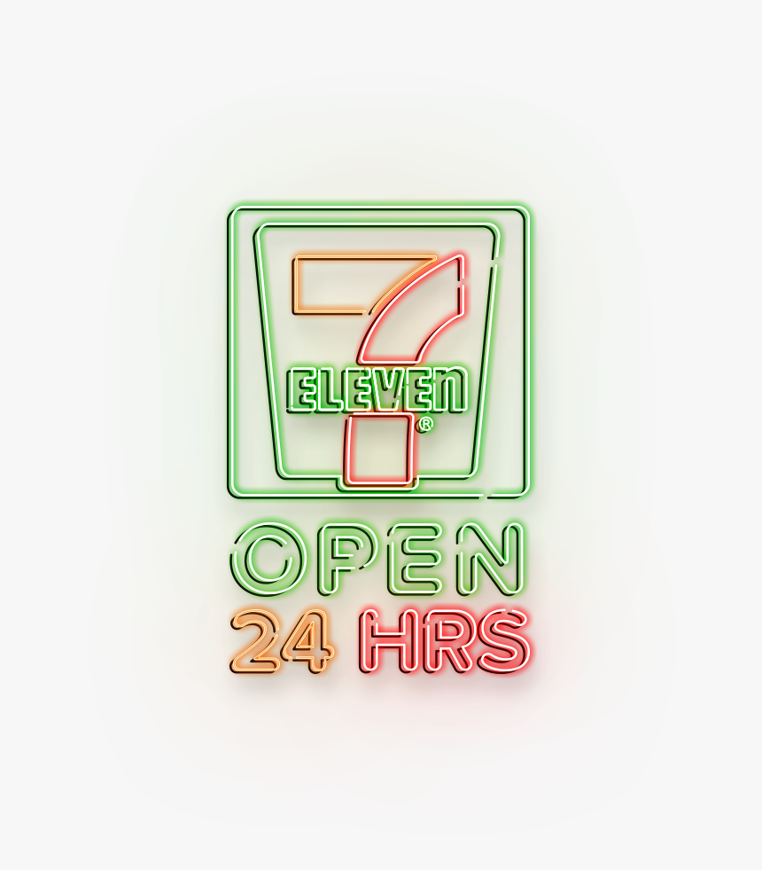 Why Convenience Stores - 7 Eleven Always Open, HD Png Download ...