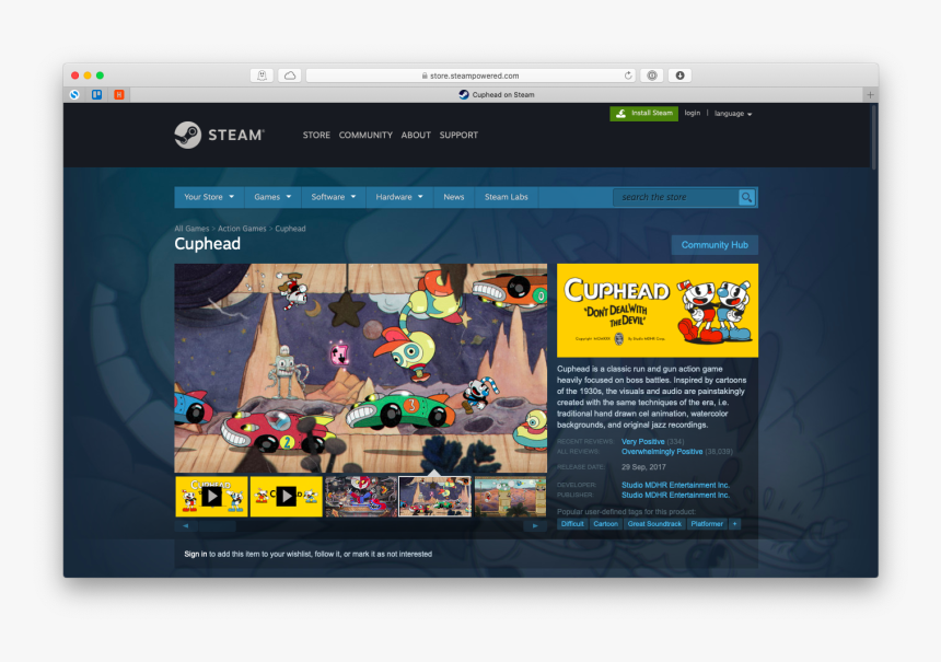 Mac Overview Specifications Processor - Cuphead, HD Png Download ...