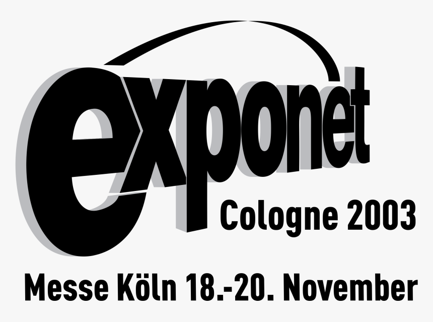 Exponet Cologne 2003 Logo Png Transparent - Graphic Design, Png ...