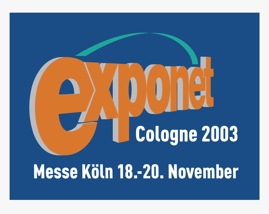 Exponet Cologne 2003 Logo Png Transparent - Graphic Design, Png ...
