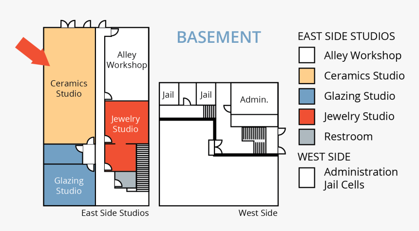 Ceramic Workshop Floor Plan, HD Png Download , Transparent Png Image ...