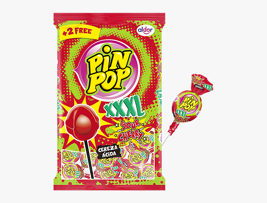 Pin Pop Xxxl Sour Cherry - Aldor Pin Pop Sour Cherry, HD Png Download ...