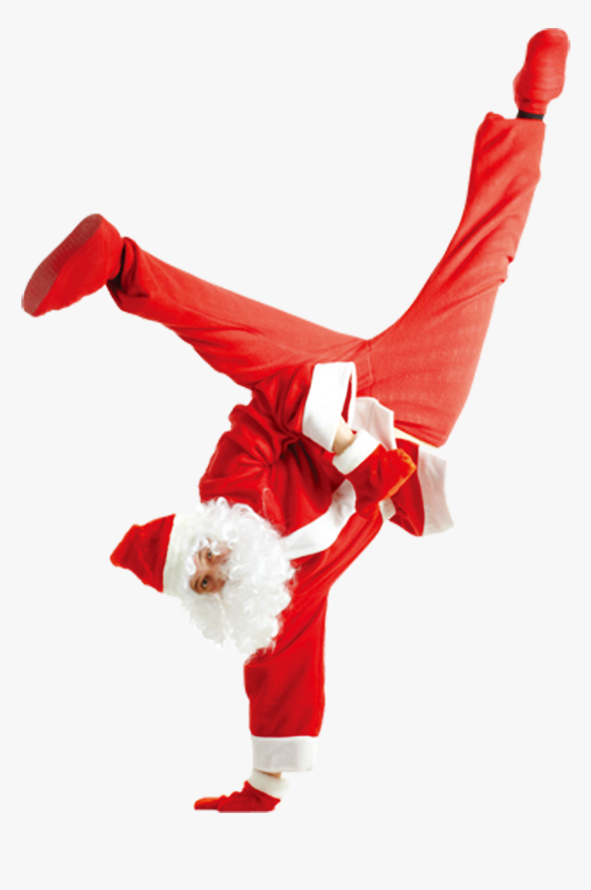 Dancing Santa Claus - Santa Claus Break Dance, HD Png Download ...