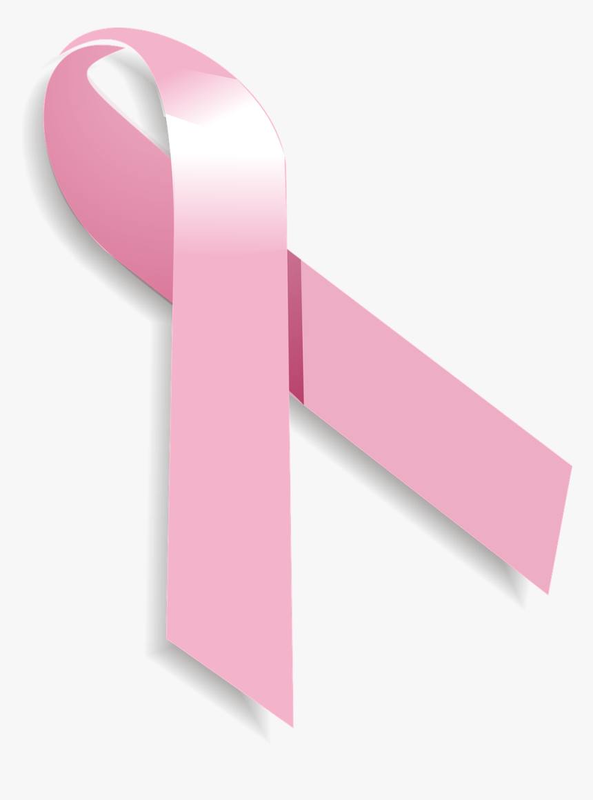 Ribbon Tape Rosa Free Picture - Liston Cancer De Mama Png, Transparent ...