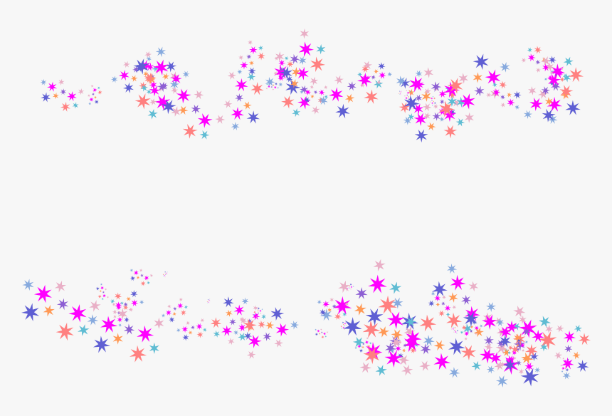 Download Star Png Photos - Transparent Colorful Stars Png, Png Download ...