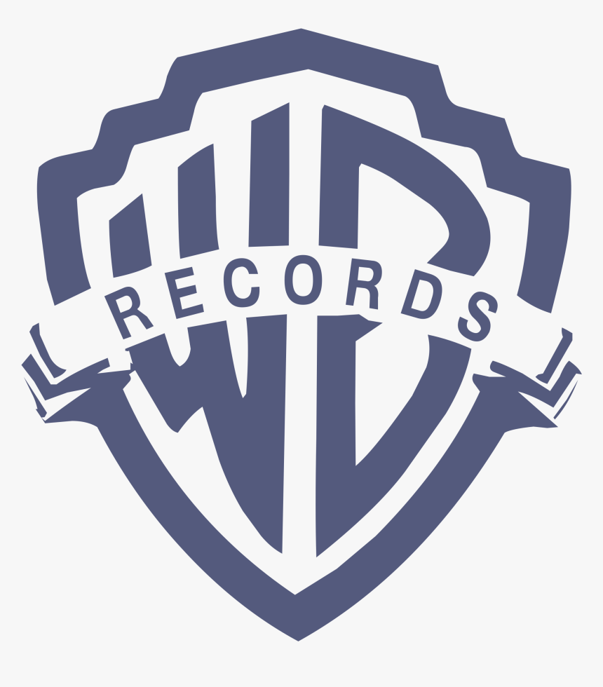 Warner Bros Records Logo Png Transparent - Warner Bros Music Logo, Png ...