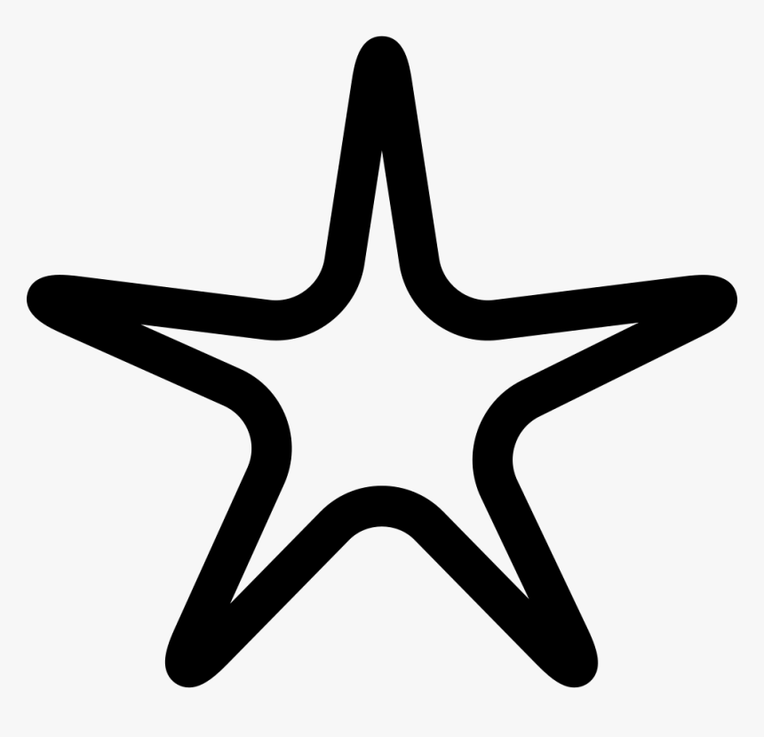Transparent Star Line Png - Stars Clip Art Empty, Png Download ...