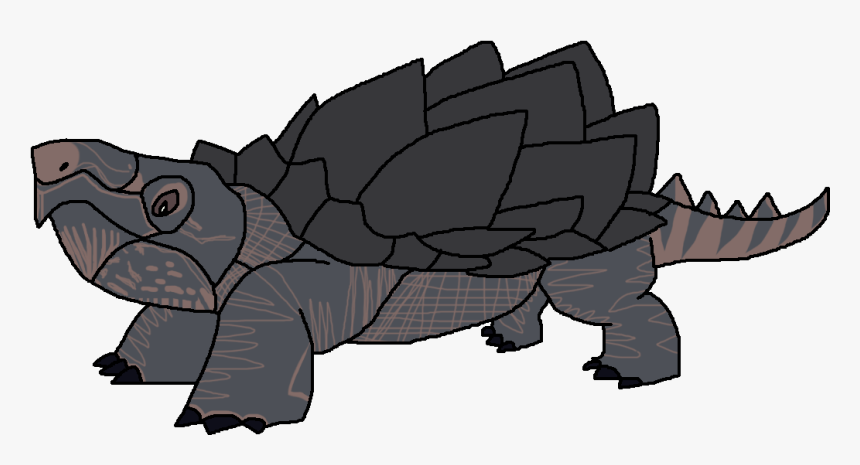 Alligator Snapping Turtle - Alligator Snapping Turtle Cartoon, HD Png ...
