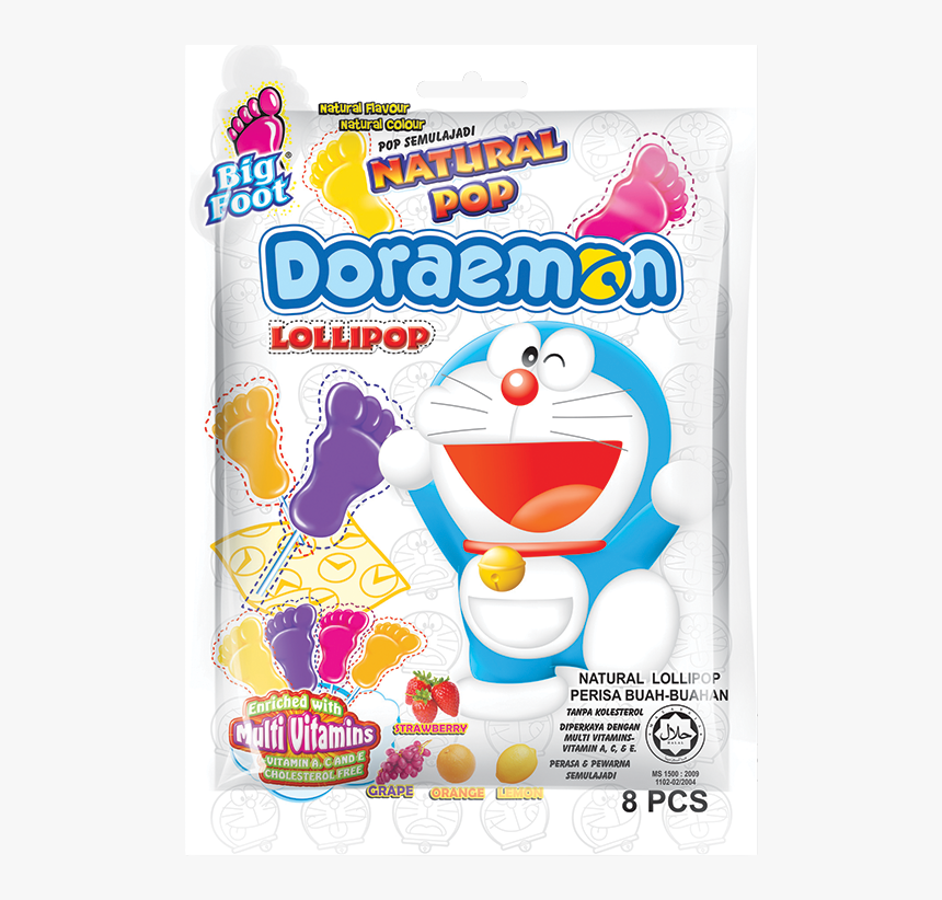 Foot Lollipop Doraemon, HD Png Download , Transparent Png Image - PNGitem