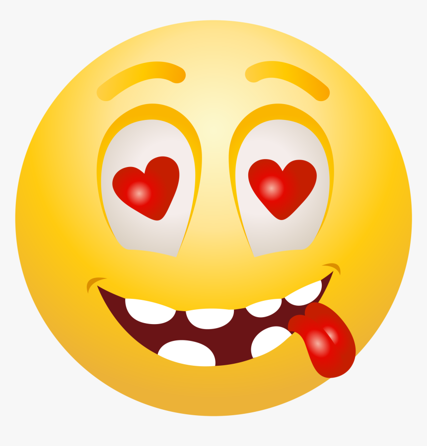 In Love Emoticon Emoji Png Info - Love Emoji Clipart, Transparent Png ...