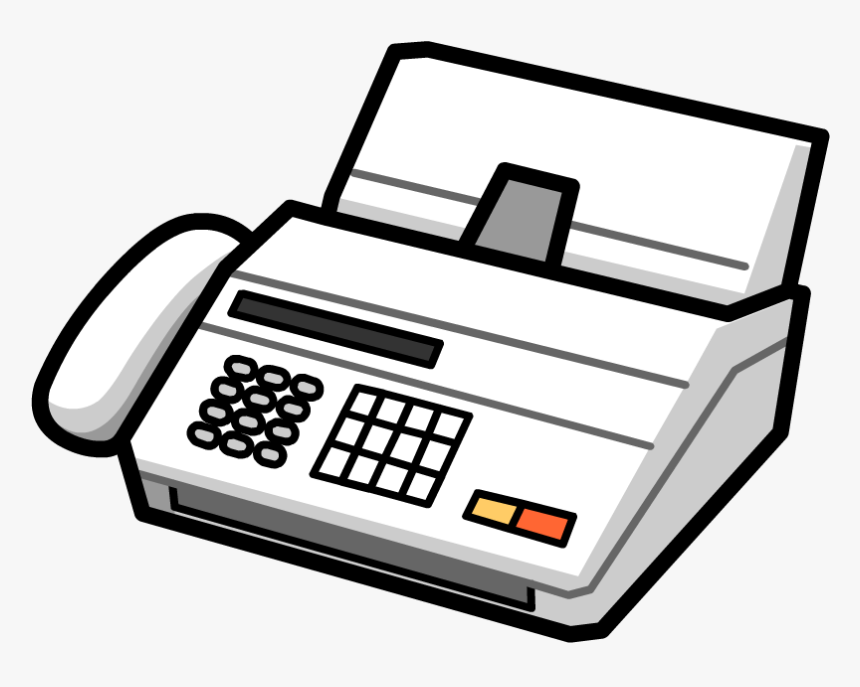 Clip Art Fax Machine Clipart, HD Png Download , Transparent Png Image ...