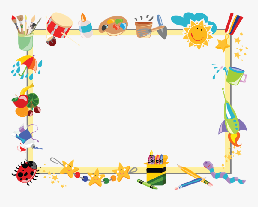 Border Kindergarten Certificate Template