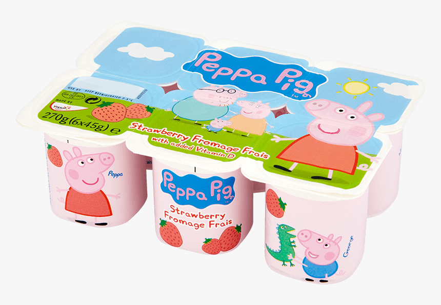 Peppa Pig Yoghurt Pot, HD Png Download , Transparent Png Image - PNGitem