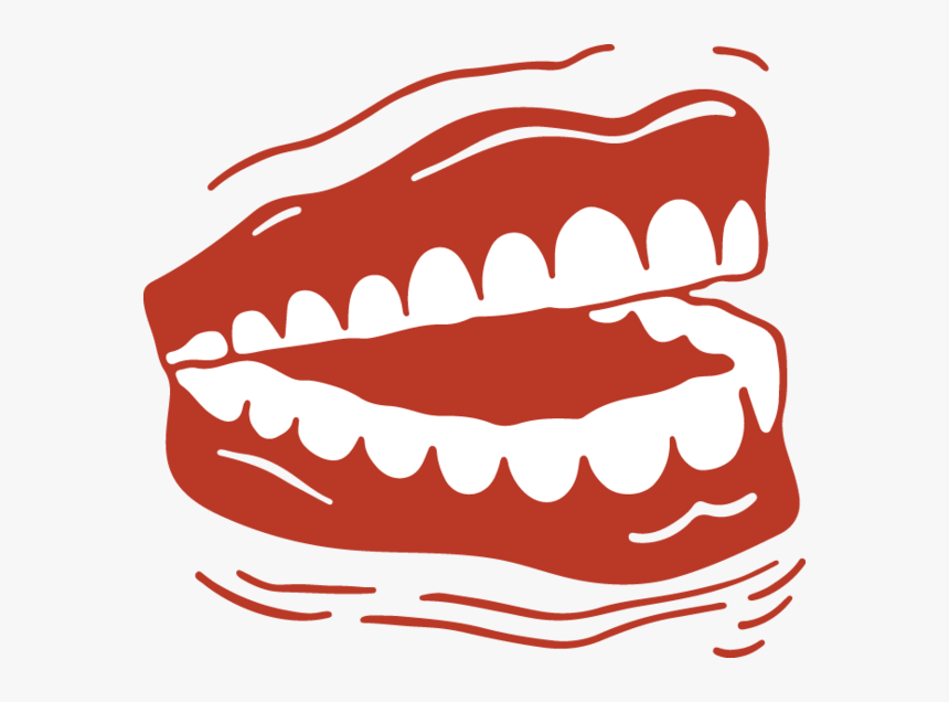 Clip Art Collection Of Free Chattering - Chattering Teeth Clipart, HD ...