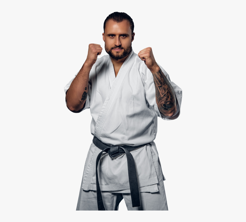 Man In Martial Arts Stance - Karate, HD Png Download , Transparent Png ...