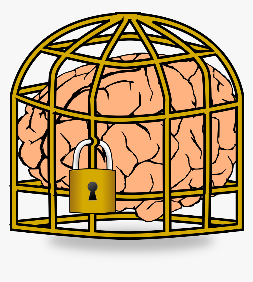 Transparent Brains Png - Cartoon Brain Fixed Mindset, Png Download ...