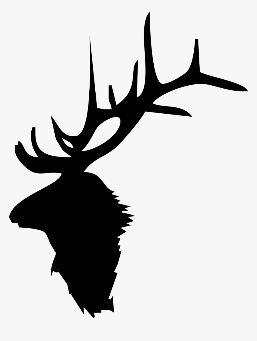 Elk Antler Outline