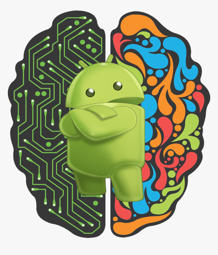 Transparent Simple Brain Clipart - Left And Right Brain Png, Png ...