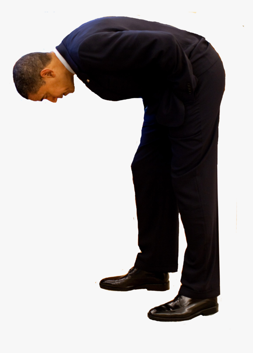 Obama Standing Png - Man Looking Down Png, Transparent Png ...