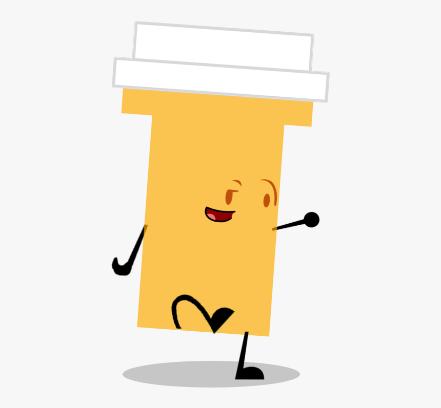Pill Bottle Bfdi , Png Download - Pill Bfdi, Transparent Png ...