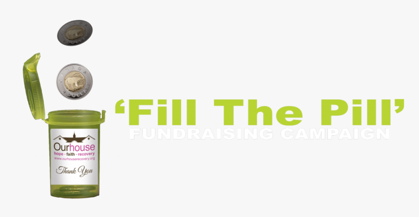 Fill The Pill - Bottle, HD Png Download , Transparent Png Image - PNGitem