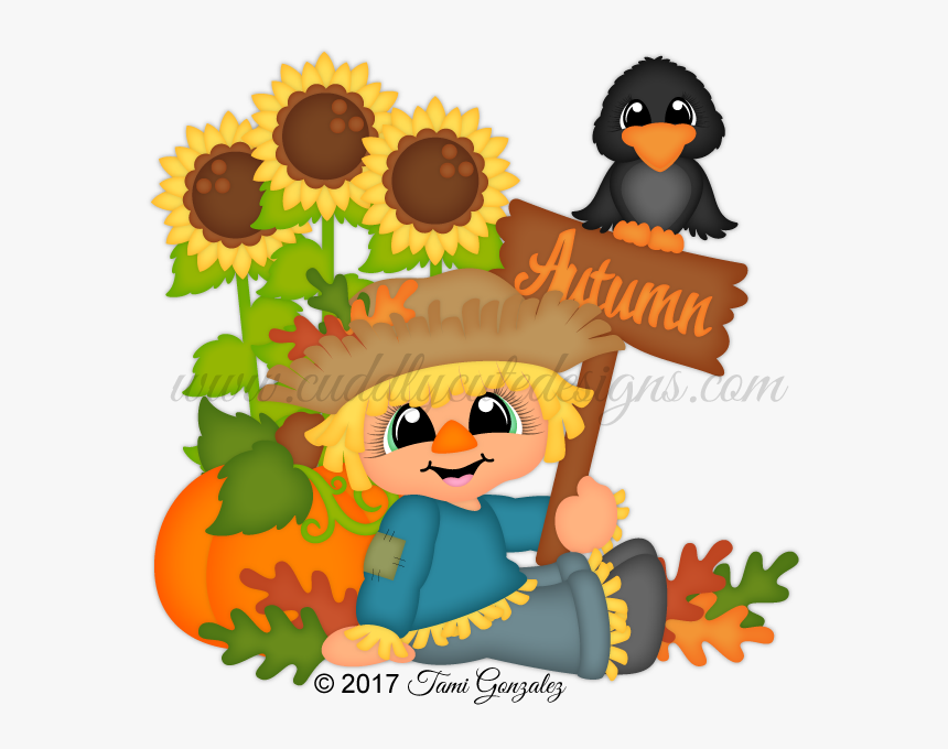 Autumn Scarecrow Clip Art, HD Png Download , Transparent Png Image ...