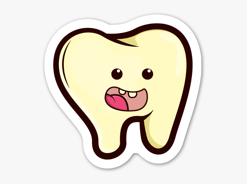 Tooth Sticker - Tooth Png Clipart, Transparent Png , Transparent Png ...