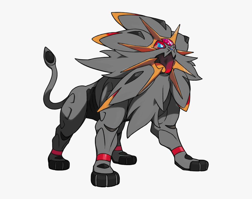 Pokemon Soleil , Png Download - Shiny Solgaleo And Lunala, Transparent ...
