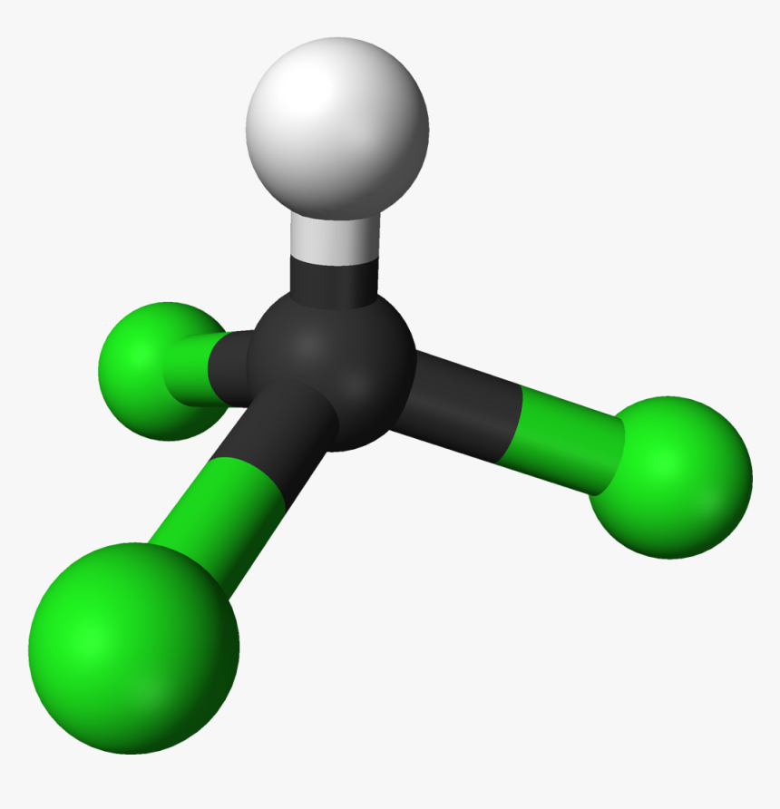 Chloroform 3d Structure, HD Png Download , Transparent Png Image - PNGitem