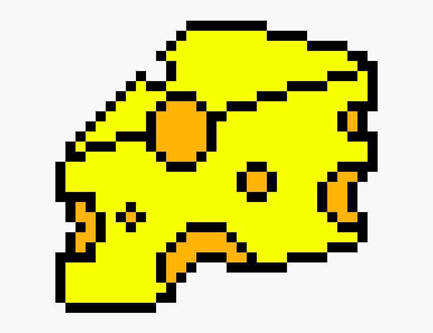Cheese Pixel Art , Png Download - Cheese Pixel Png, Transparent Png ...
