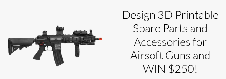 Airsoft 3d Design Challenge - Noveske, HD Png Download , Transparent ...