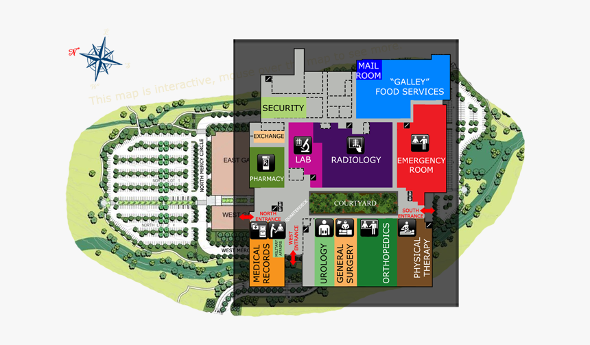 Hospital Parking Lot Plan, HD Png Download , Transparent Png Image ...