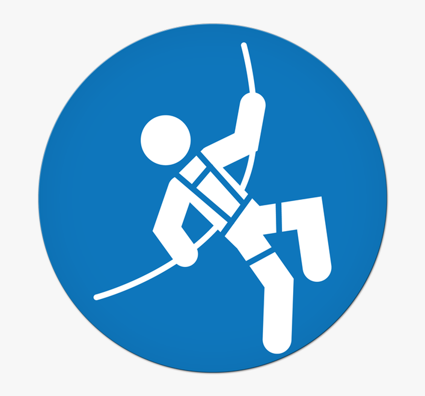 Wear Safety Harness Sign, HD Png Download , Transparent Png Image - PNGitem