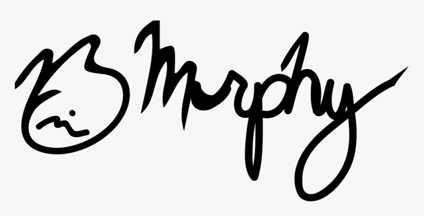 Brian Gerald Murphy - Calligraphy, HD Png Download , Transparent Png ...