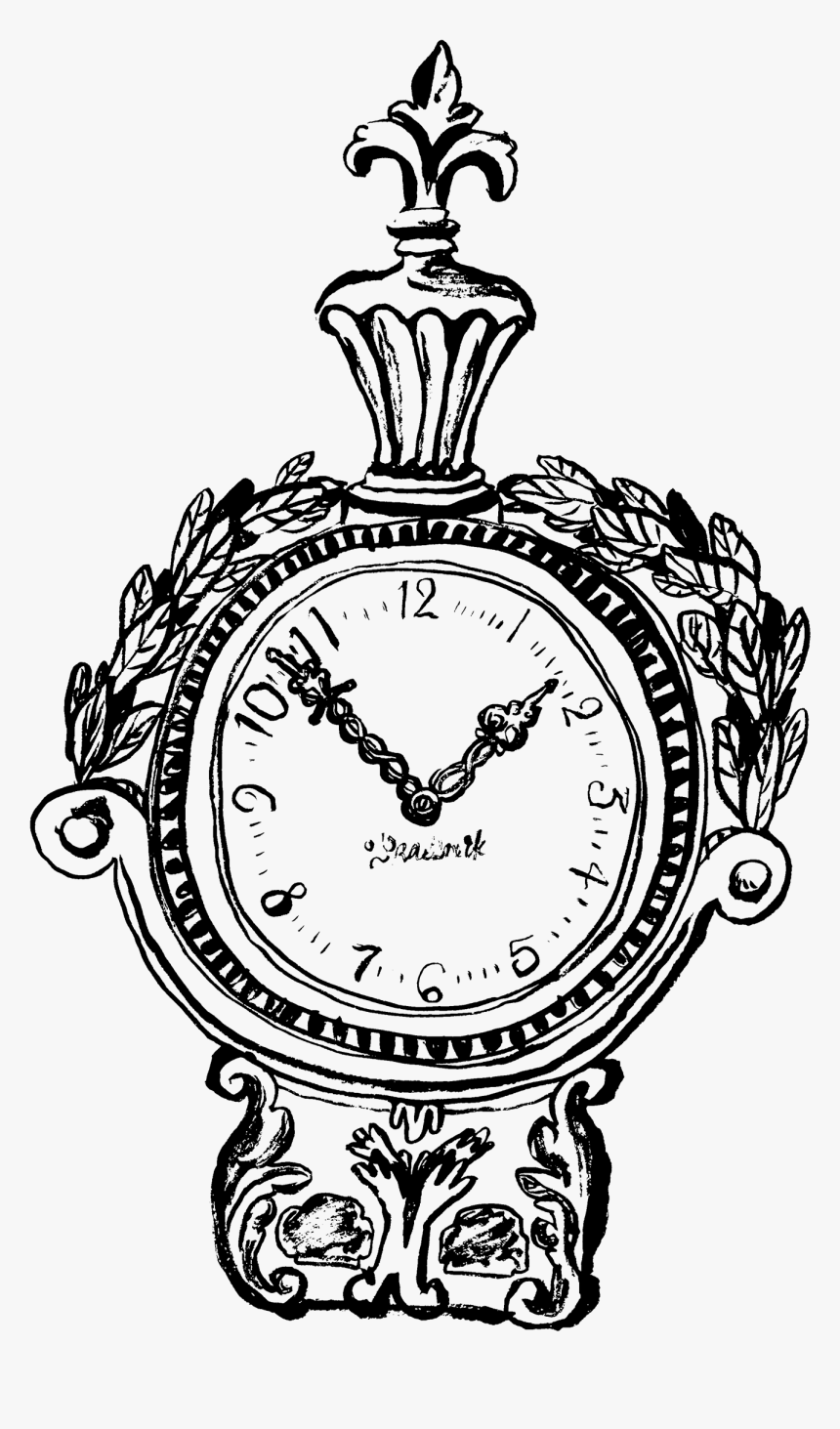 Fancy Clock Png, Transparent Png , Transparent Png Image - PNGitem