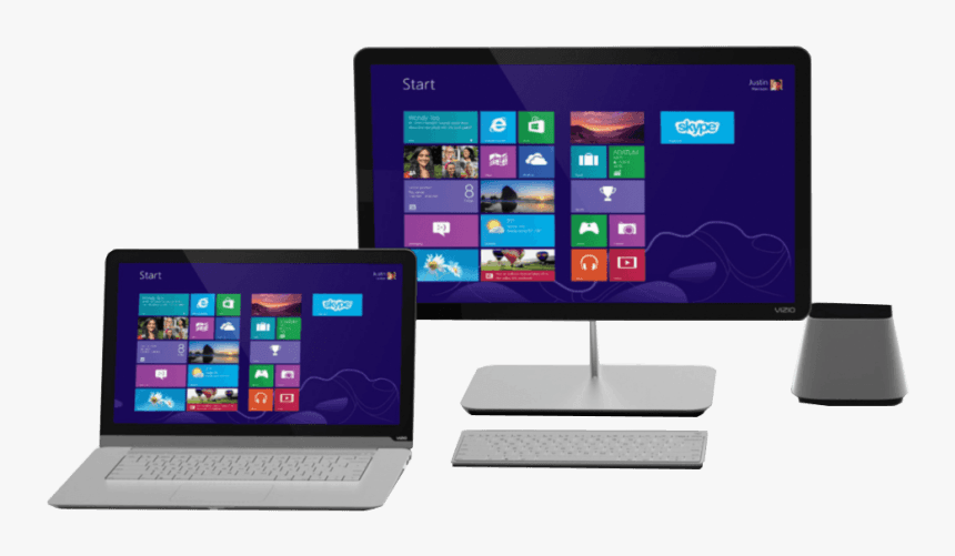 Windows Pc Or Laptop , Png Download - Desktop Or Laptop, Transparent ...