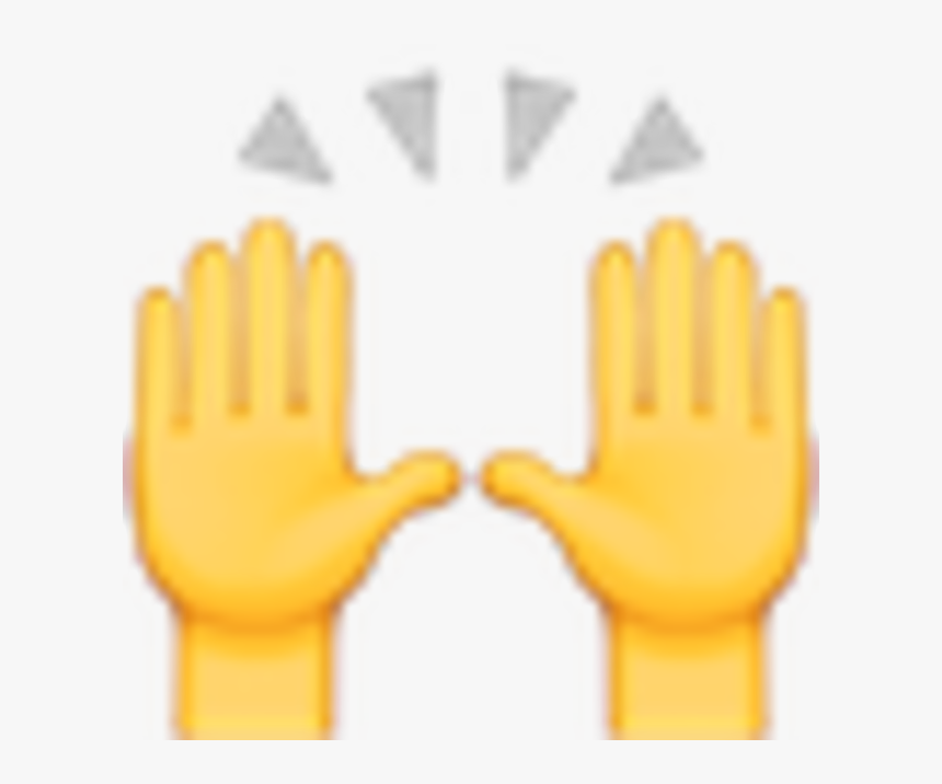 Hands Up Emoji .png, Transparent Png , Transparent Png Image - PNGitem