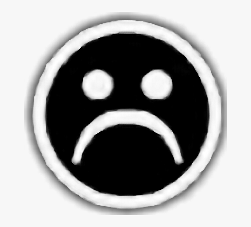 #sadface - Sad Face Symbol, HD Png Download , Transparent Png Image ...