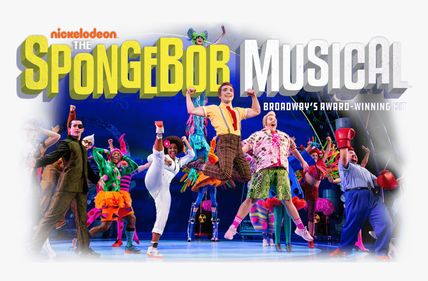 Spongebob Squarepants - Spongebob Musical Cast, HD Png Download ...