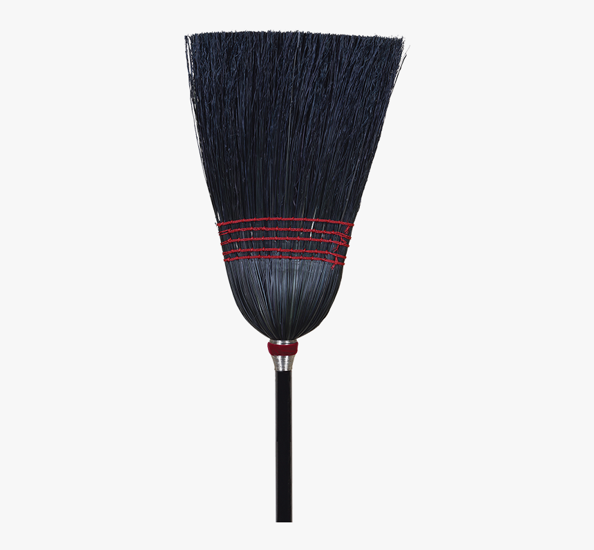 Parlor 100% Black Corn Broom - Paddle, HD Png Download , Transparent ...