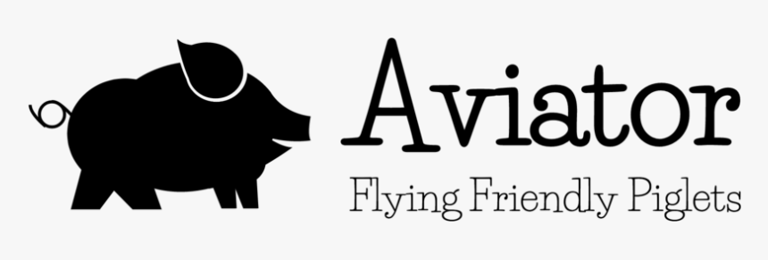 Aviator Logo Black, HD Png Download , Transparent Png Image - PNGitem