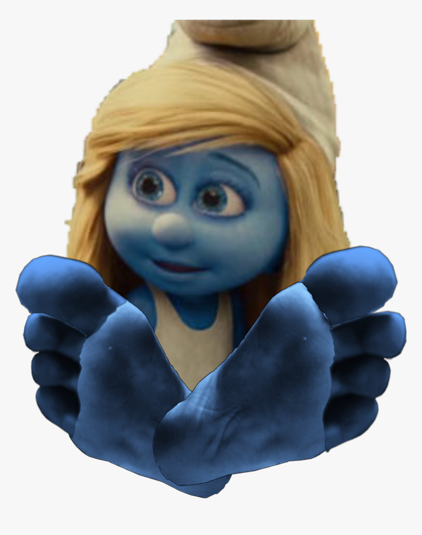 Smurfette Feet - Smurfs Feet Smurfette, HD Png Download , Transparent ...